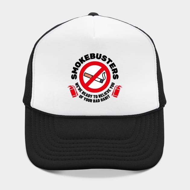 Smokebusters No Smoking Sign Logo - No Smoking - Hat | TeePublic
