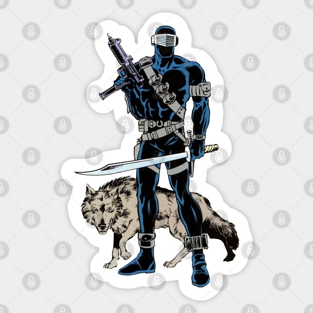Snake-Eyes - Gi Joe - Sticker | TeePublic