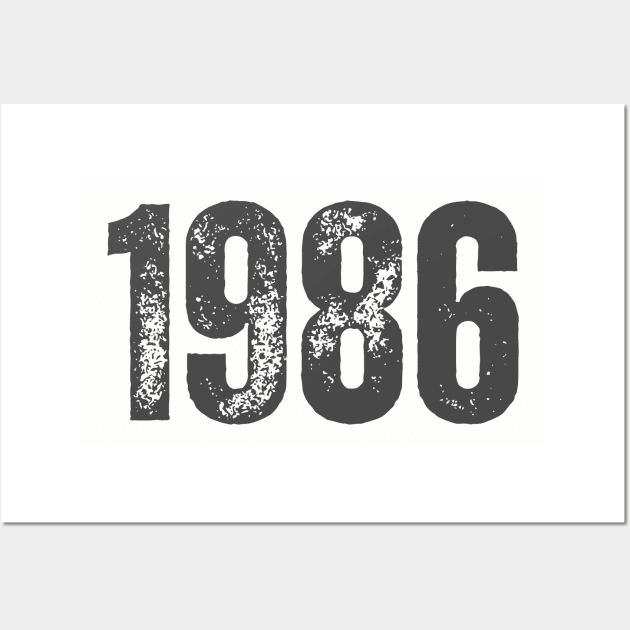 1986 - Millennial - Posters and Art Prints | TeePublic