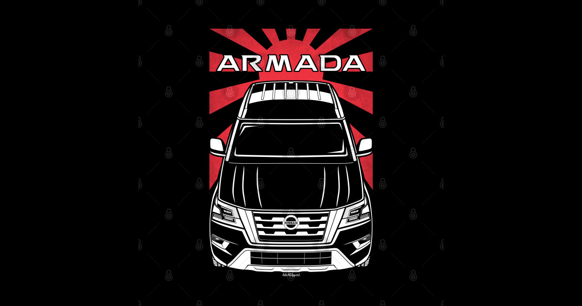 Armada 2021-2023 - Nissan Armada - Sticker | TeePublic