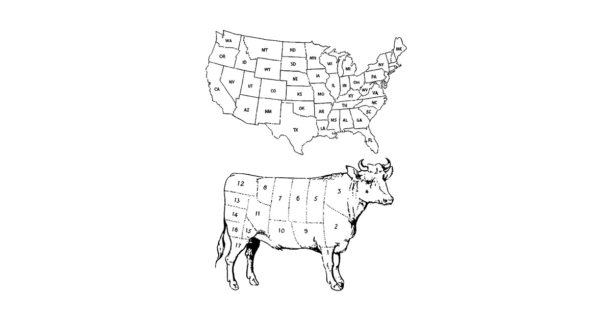 Americow - America - T-Shirt | TeePublic