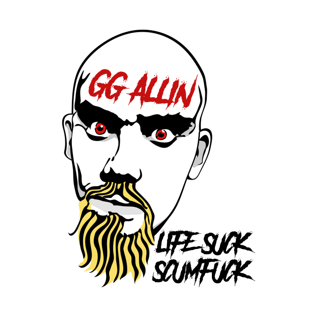 GG ALLIN - Punk - T-Shirt | TeePublic