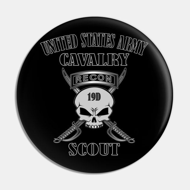 Us Army Cavalry Scout Logo Custom Name US Army MOS 19D Cavalry Scout