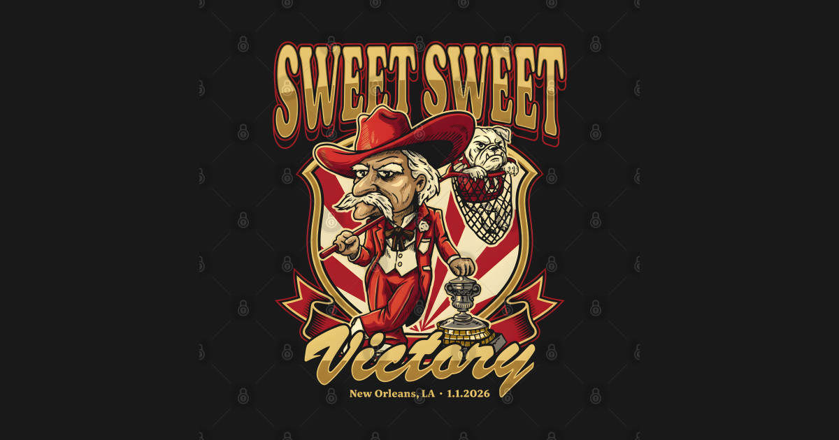 Ole Miss Rebels Sugar Bowl 2026 - Ole Miss - T-Shirt | TeePublic