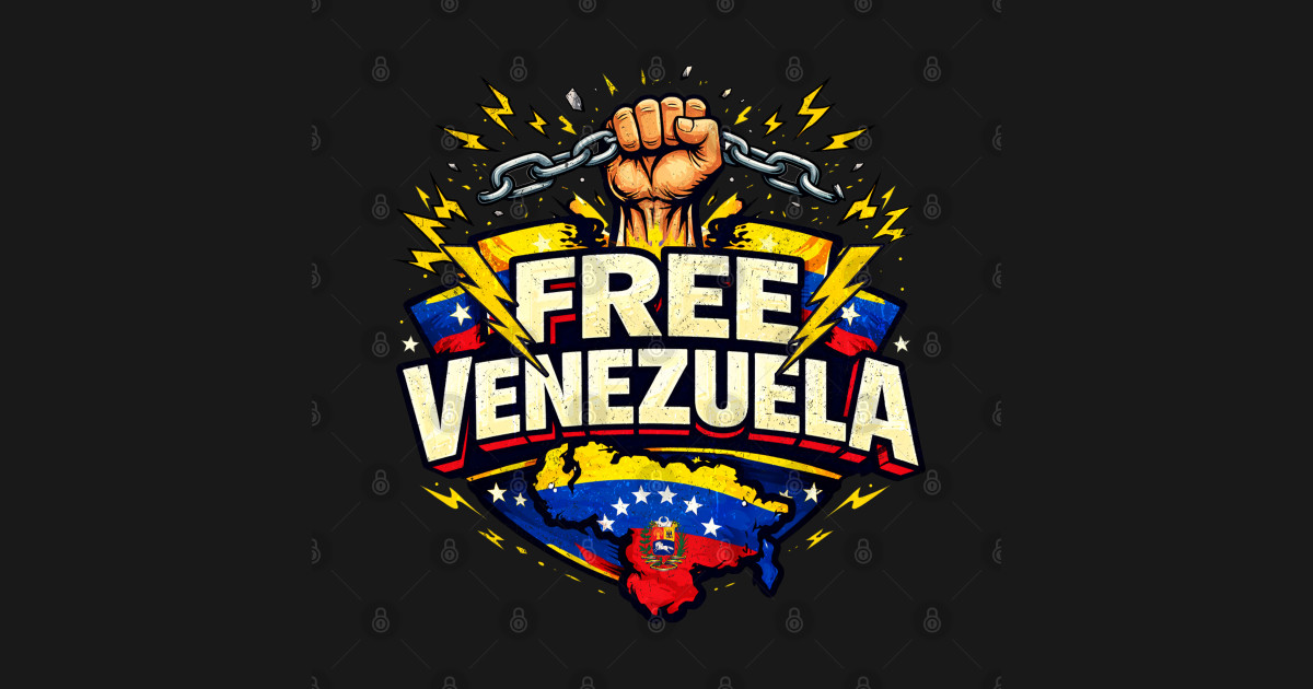 Free Venezuela vintage - Free Venezuela - T-Shirt | TeePublic