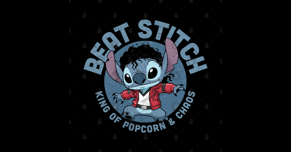 Beat Stitch - Stitch - Sticker | TeePublic
