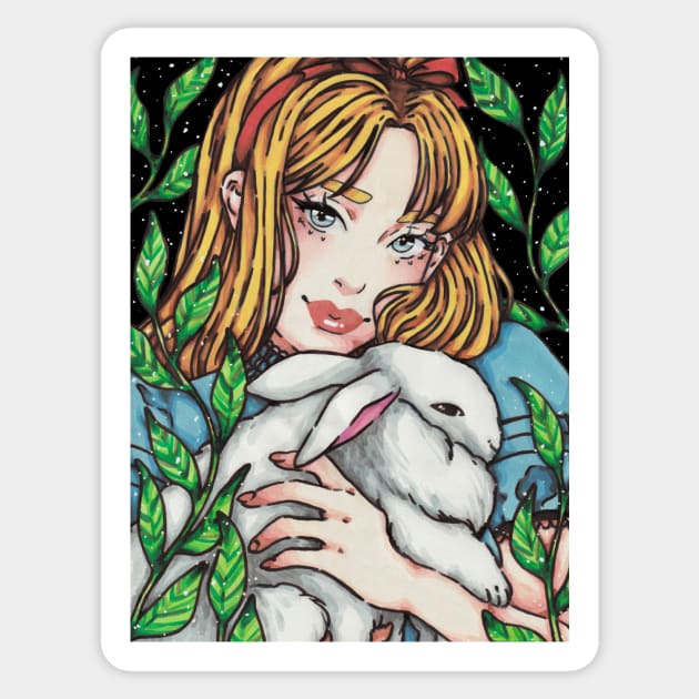 Alice in Wonderland - Alice In Wonderland - Sticker | TeePublic