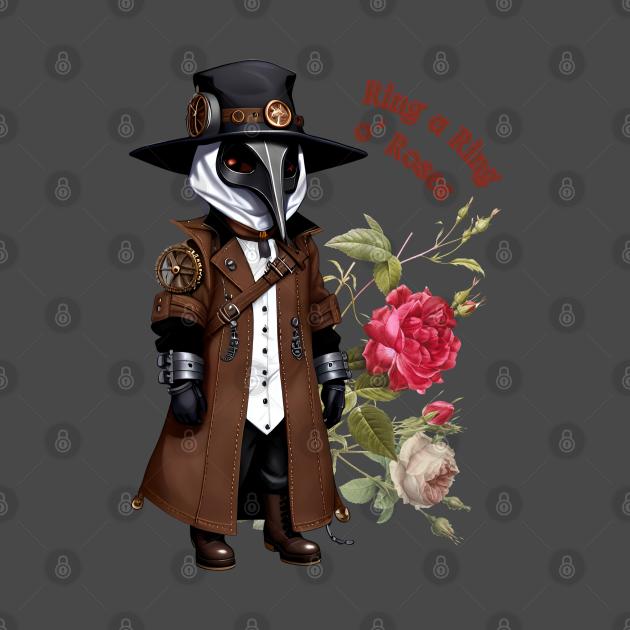 Chibi Plague Doctor - Cute and Mysterious - Plague Doctor - T-Shirt ...