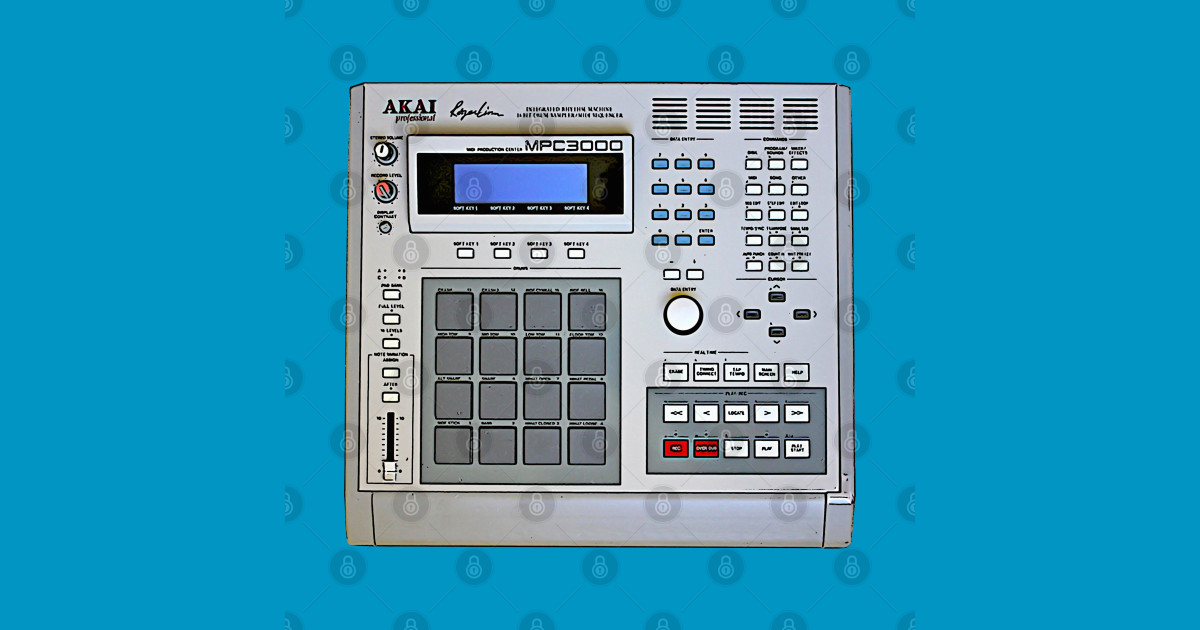 MPC 3000 Beat-Maker Tribute Design - Mpc Drum Machine - T-Shirt | TeePublic