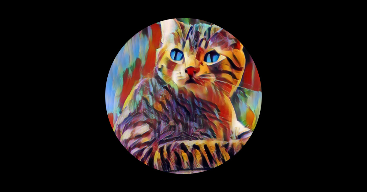 Bright-Eyed floppy cat - Bright Eyed Floppy Cat - Posters and Art ...