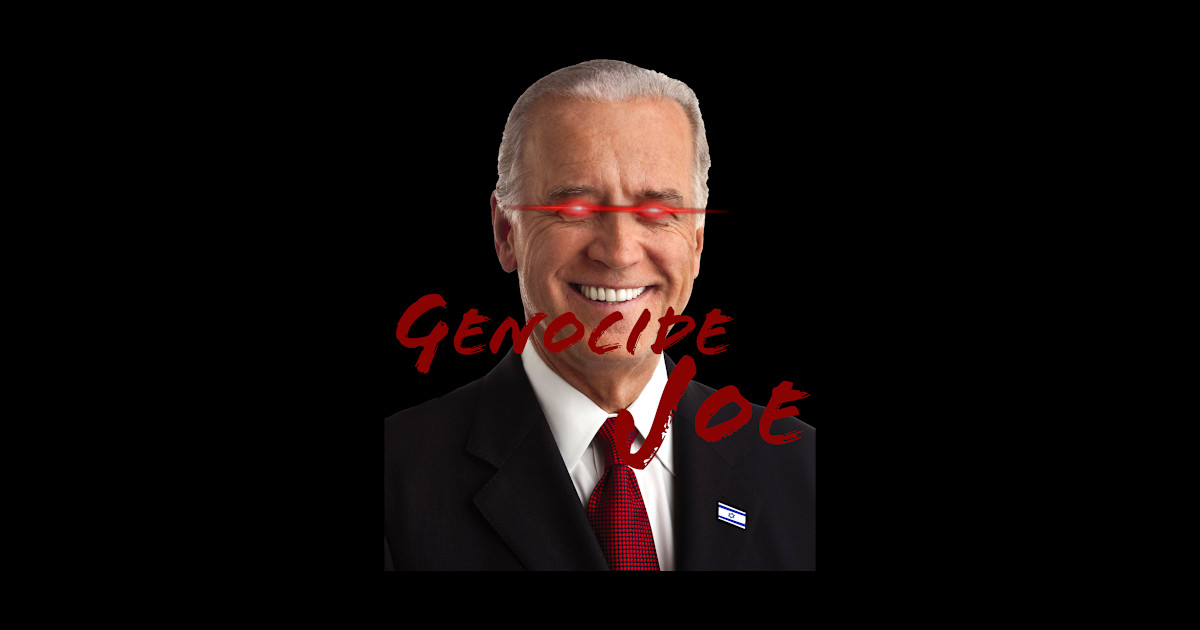 Genocide Joe - Joe Biden - Sticker | TeePublic