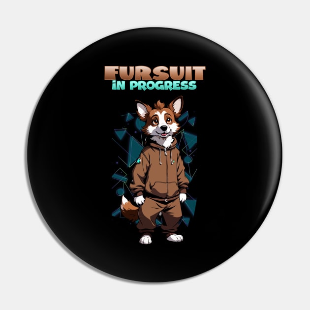 Furry Is My Religion Suiting Up Is My Church I Dog - Furry - Pin ...