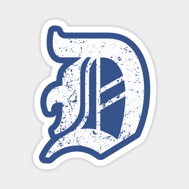 Detroit D - Michigan - Magnet | TeePublic