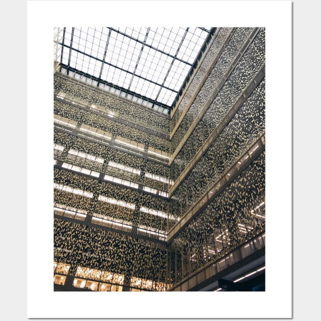 Bobst Library NYU Geometric Architecture - Nyu - Posters and Art Prints ...