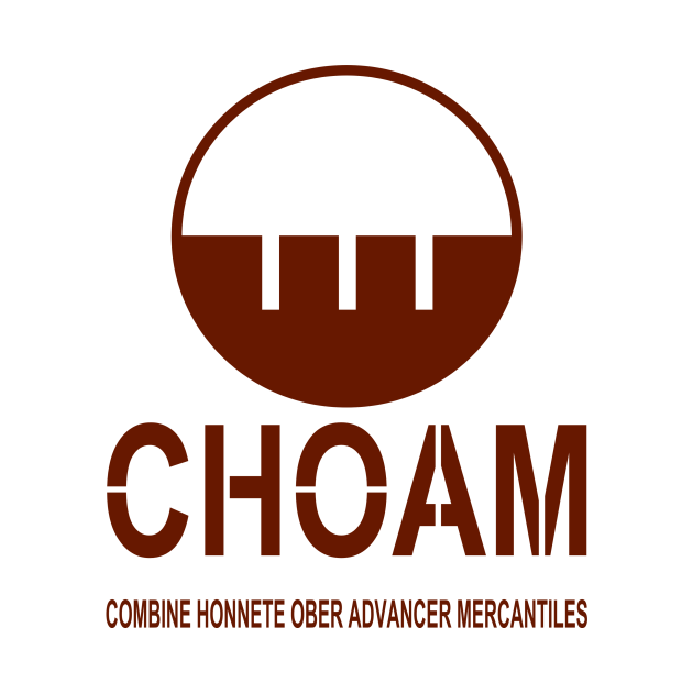 Choam logo brown - David Lynch - T-Shirt | TeePublic