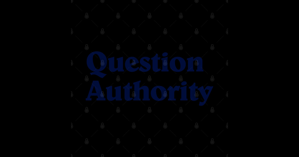 Question Authority | Retro Style - Question Authority - Hat | TeePublic