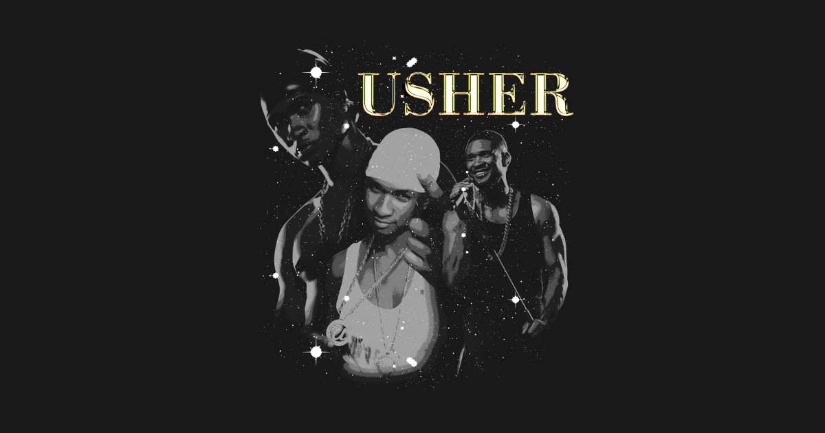 usher - music - Usher - T-Shirt | TeePublic