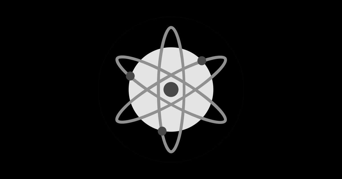 Cosmos ATOM Logo - Cosmos - Sticker | TeePublic