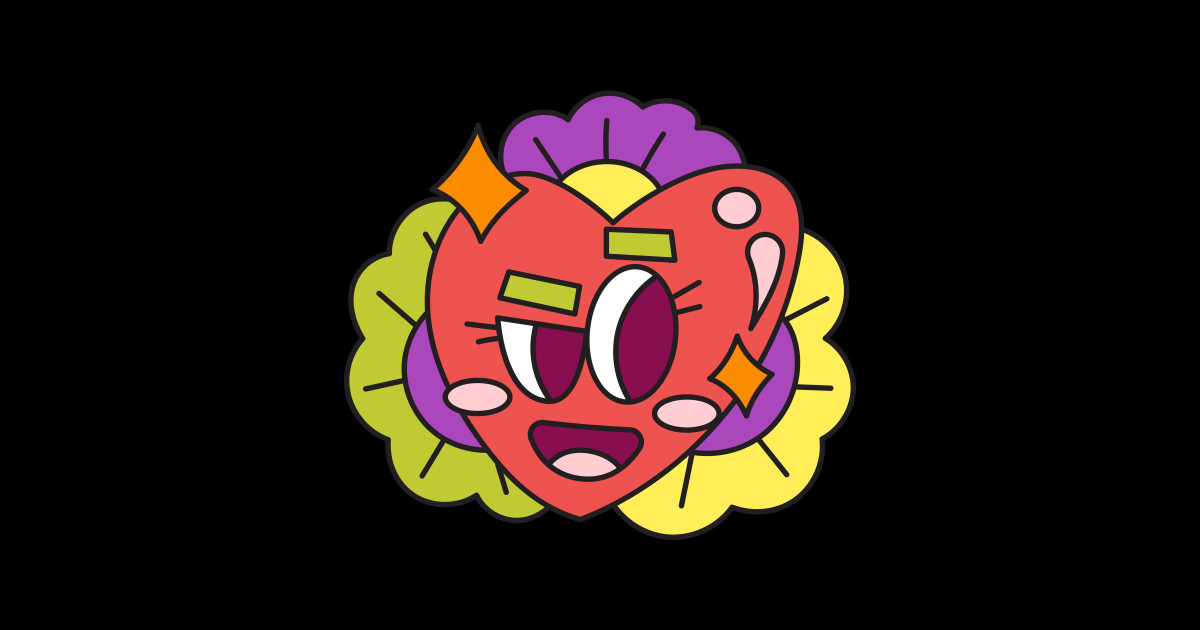 Love Flower - Love Flower - Sticker | TeePublic