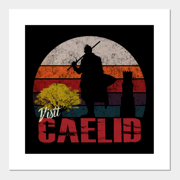Visit Caelid - Elden Ring - Elden Ring - Posters and Art Prints | TeePublic