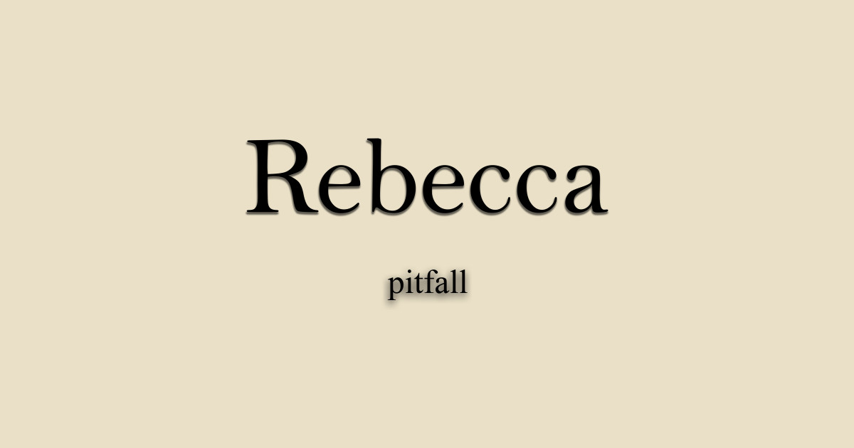 Rebecca Name meaning - Name Gift - T-Shirt | TeePublic