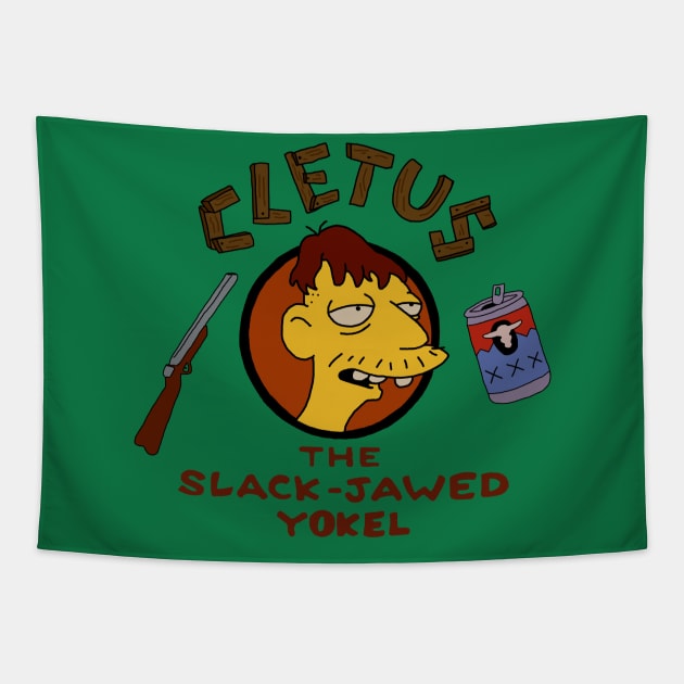 Cletus - Simpsons - Tapestry | TeePublic