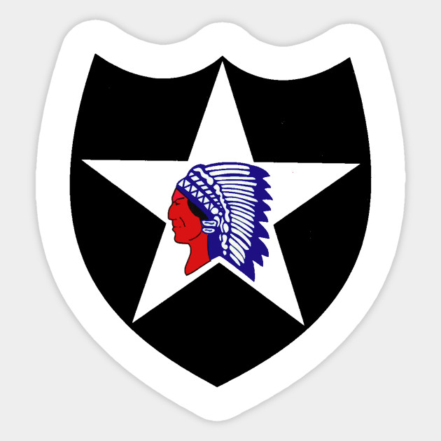 Second Infantry Division - 2nd Infantry Division Patch - Sticker ...