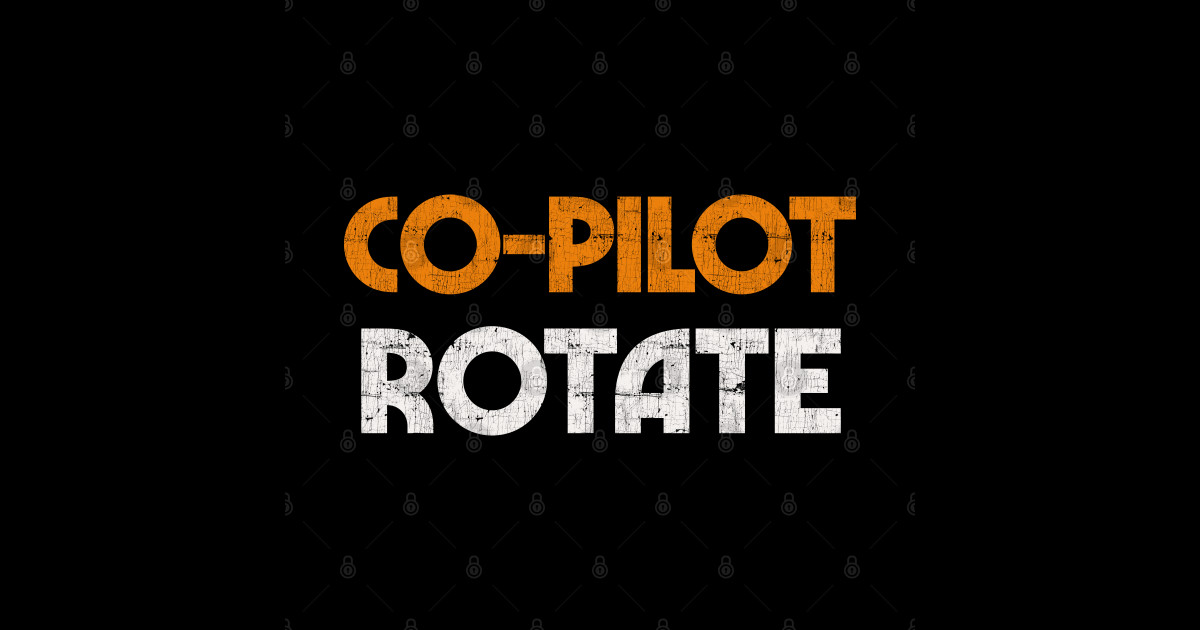 Co Pilot - Co Pilot - Sticker | TeePublic