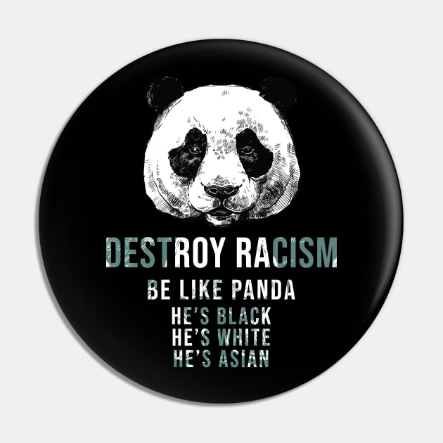 Be Like Panda - Be Like Panda - Pin | TeePublic