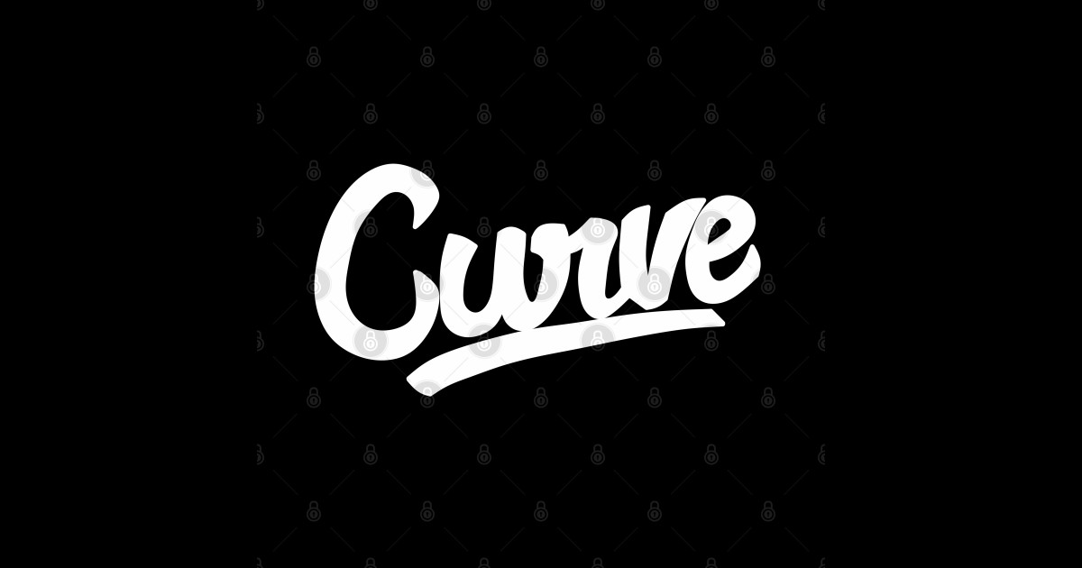 Curve - Curve - Sticker | TeePublic