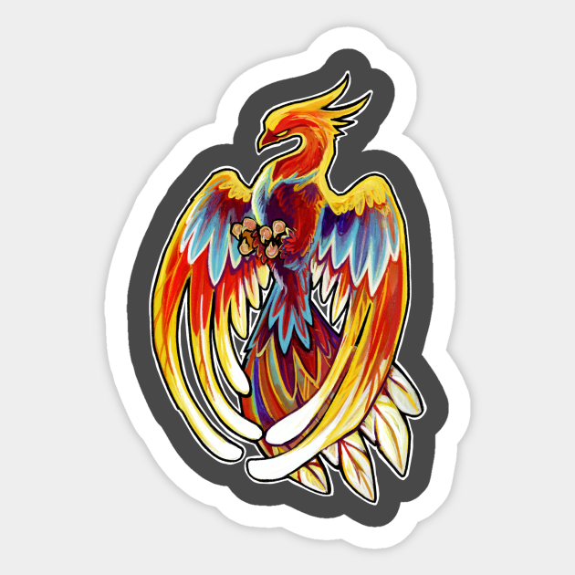 Phoenix - Phoenix - Sticker | TeePublic