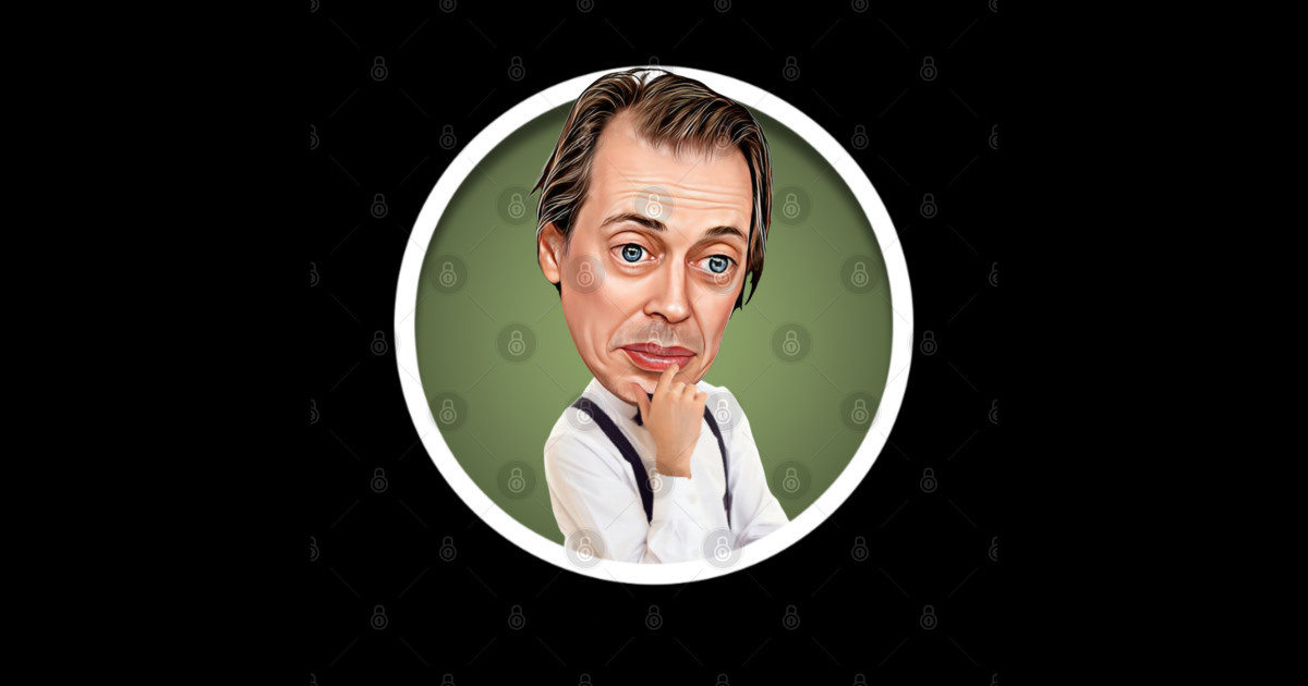 Steve Buscemi - Steve Buscemi - Sticker | TeePublic