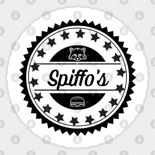 Spiffo's Restaurant - Spiffos - Sticker | TeePublic
