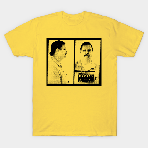 Ed Kemper Mugshot / Retro Aesthetic 80s Style Design - Ed Kemper - T ...