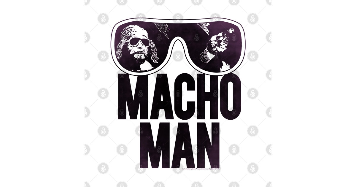 Macho man randy savage logo - Macho Man Randy Savage - T-Shirt | TeePublic