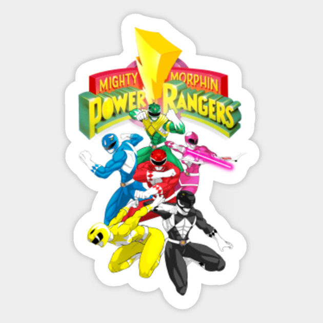 Power Rangers - Classic Team - Power Rangers - Sticker | 20% OFF Today ...