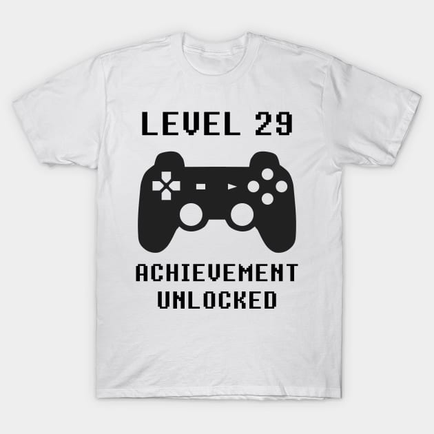 LEVEL 29 ACHIEVEMENT UNLOCKED Controller retro video games 29th ...