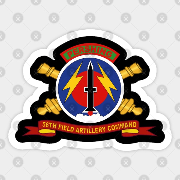 56th Field Artillery Command - SSI w Br - Ribbon - 56th Field Artillery ...