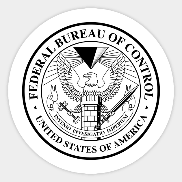 FBC - Logo (Black) - Control - Sticker | TeePublic