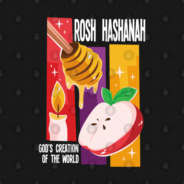 Rosh Hashanah God's Creation Of The World - Rosh Hashanah - T-Shirt