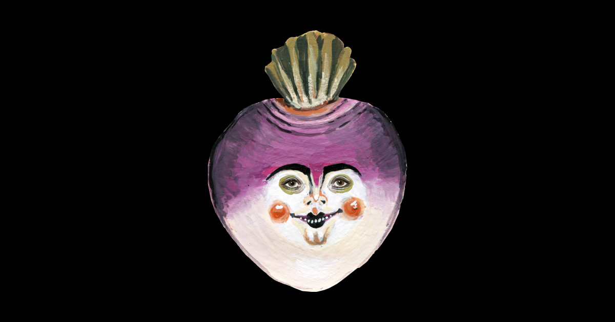 Turnip face - Turnip Head - Sticker | TeePublic