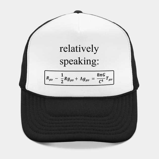 Einstein's Field Equation - Einstein Field Equation - Hat | TeePublic