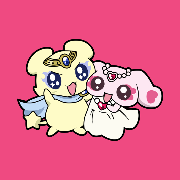 Mipple and Mepple - Pretty Cure - T-Shirt | TeePublic