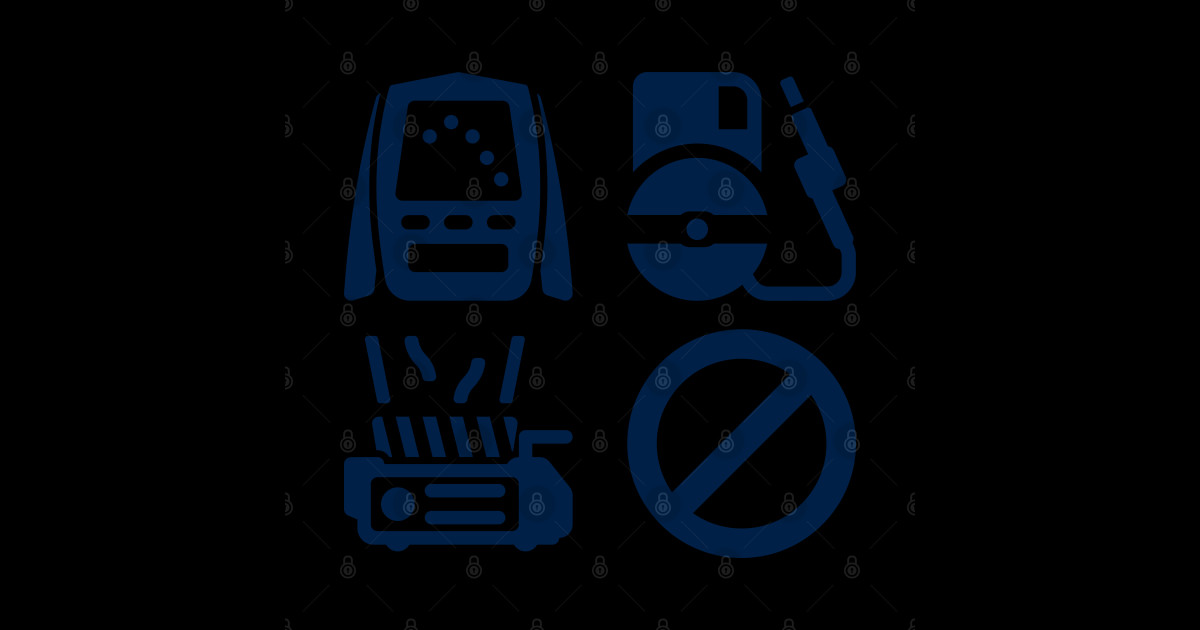 Ghostbusters Supplies Icons - Ghostbusters - Sticker | TeePublic