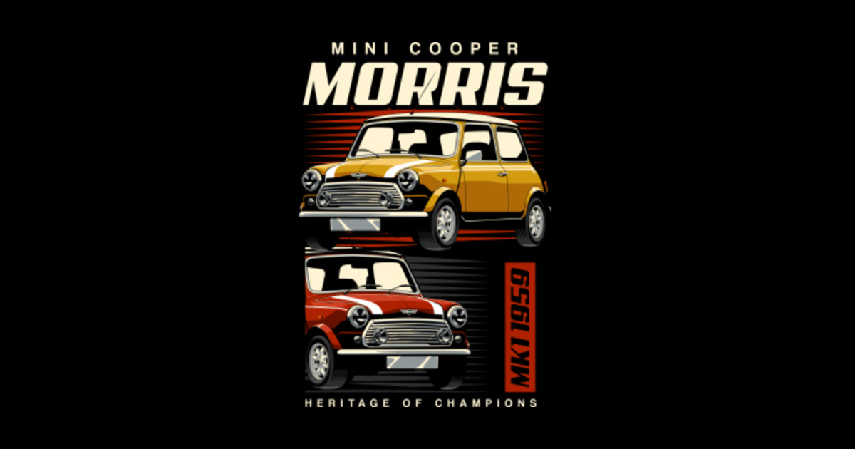 Morris MK1 Mini Cooper - Mini Cooper Mk1 Morris - Posters and Art ...