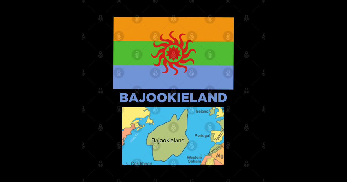 Bajookieland - Tony Zaret - Sticker | TeePublic