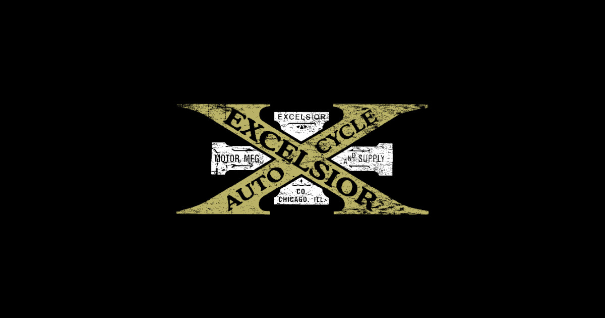 Excelsior Cycles - Vintage Motrocycles - Sticker | TeePublic
