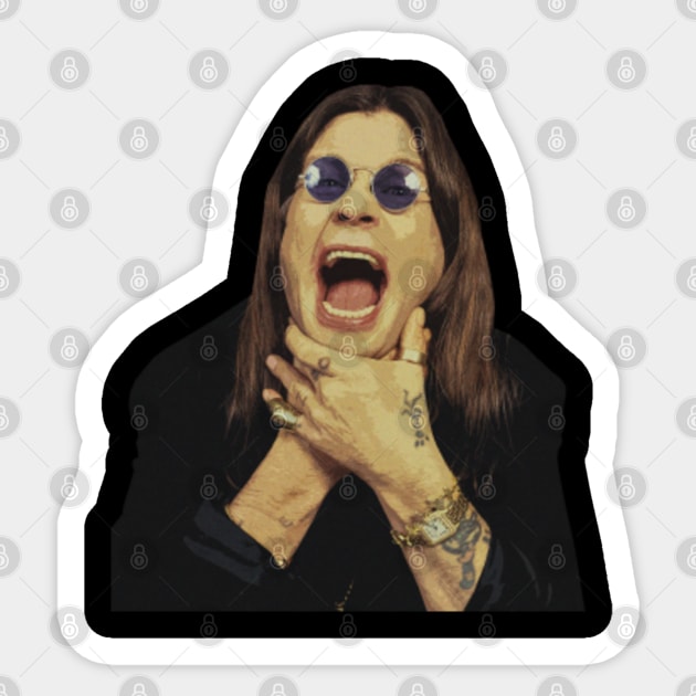 Ozzy Osbourne Legend - Ozzy - Sticker | TeePublic