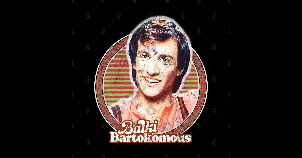 Balki Bartokomous / 80s Retro TV Fan - Balki - Sticker | TeePublic