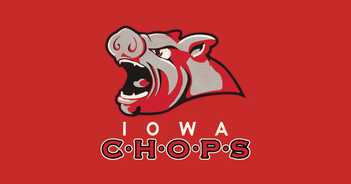 Defunct Iowa Chops Hockey Team - Hockey - T-Shirt | TeePublic